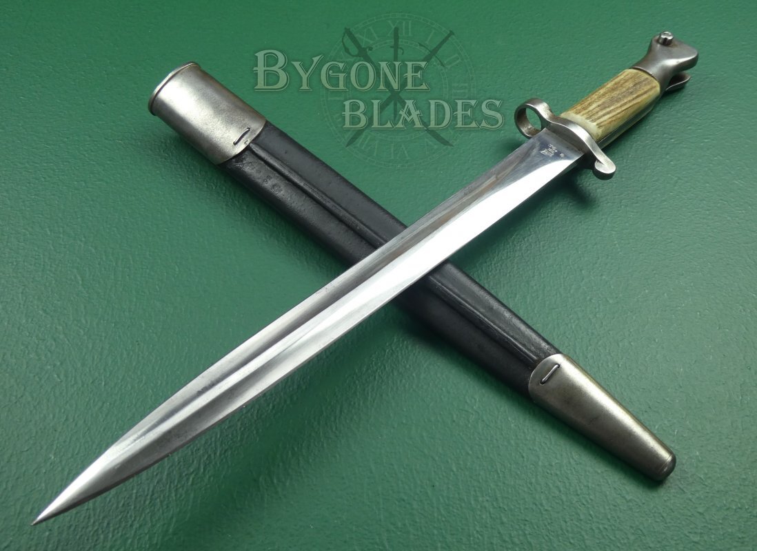 British 1888 Mk1 Type II Presentation Bayonet | Bygone Blades