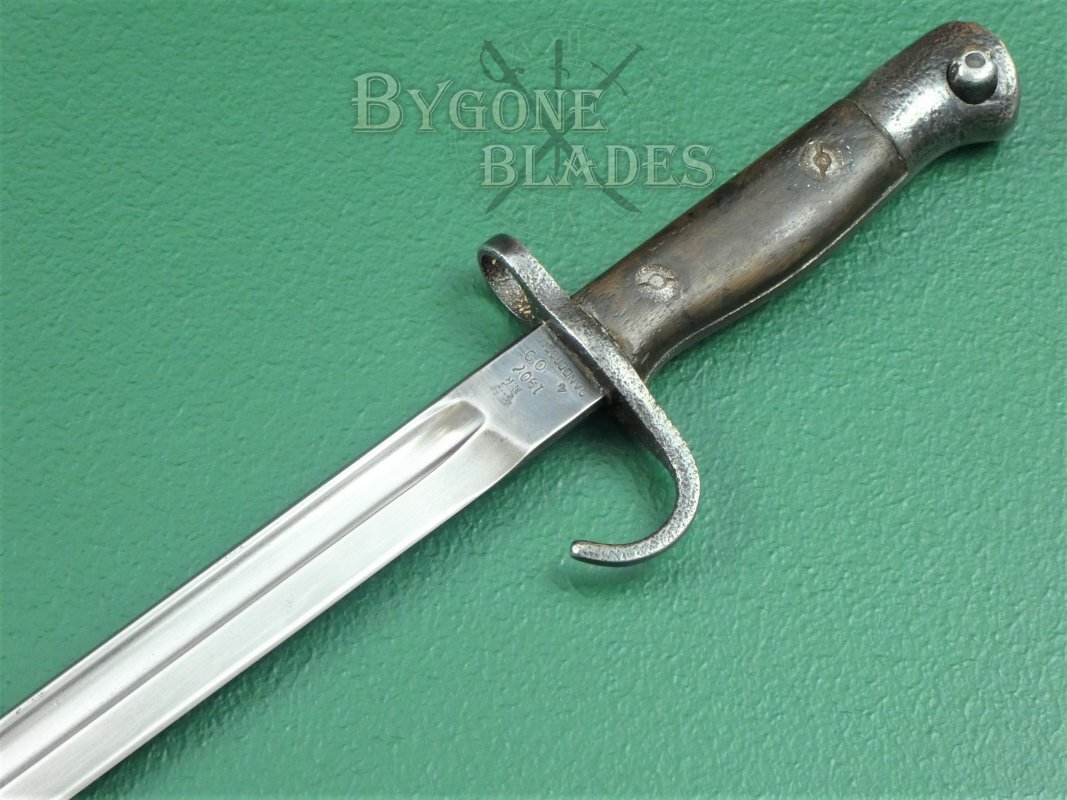 British 1907 Pattern Hooked Quillon Bayonet. 5th (Sandringham ...