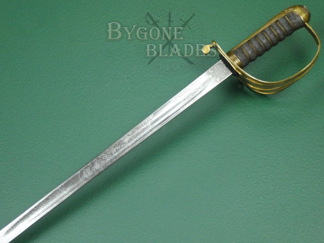 British 1892 Pattern Infantry Officers Sword. Wilkinson. #2412009 ...