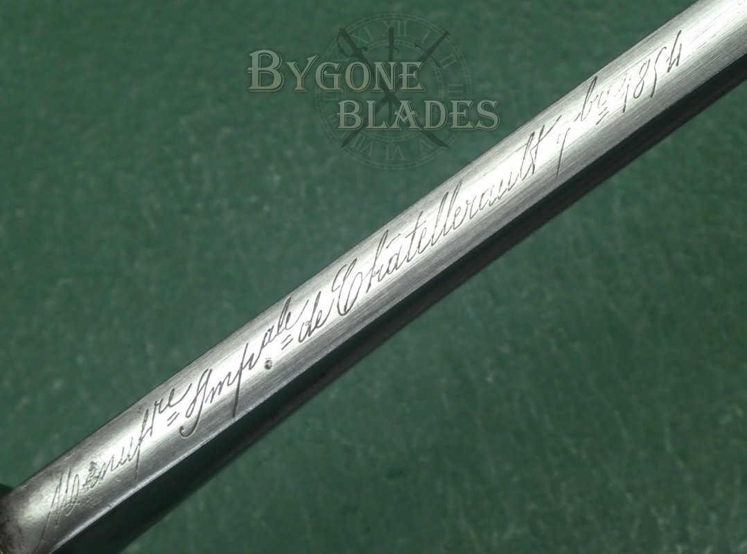 French Model 1842 Yataghan Sword Bayonet. Chatellerault 1854. #2407030 ...