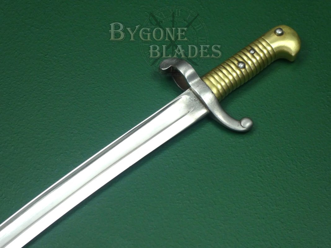 French Model 1842 Yataghan Sword Bayonet. Chatellerault 1854. #2407030 ...